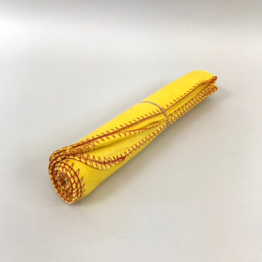 Classic yellow duster